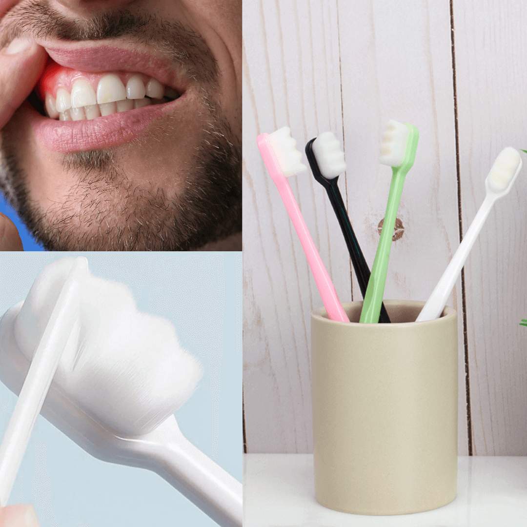 Nano Toothbrush – Ultra Soft Bristles for Gentle and Deep Cleanings – Dr Oriel